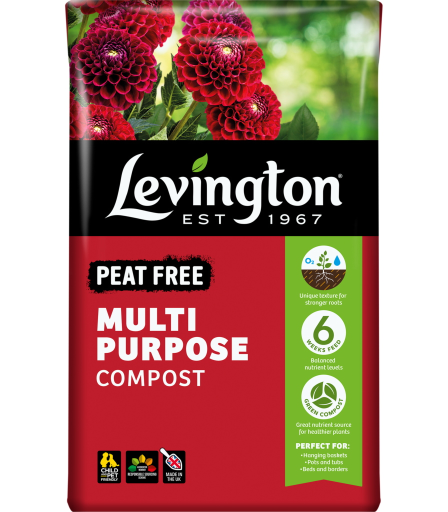 Levington Peat Free Multipurpose Compost 40ltrs - P&R Garden Supplies