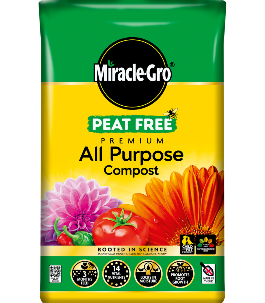 Miracle-Gro Peat Free Premium All Purpose Compost 50ltrs - P&R Garden ...